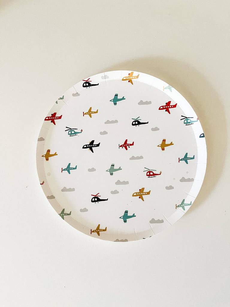 Airplane Plates (8 ct.) – Birthday Culture